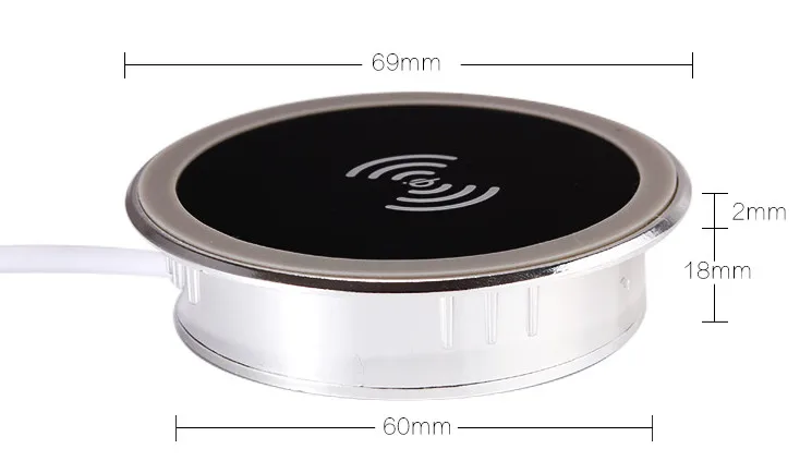 Embedded Wireless Charger - Inductive Transmitter for Furniture