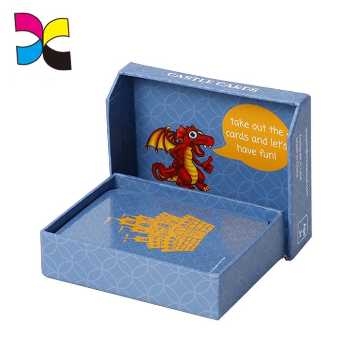 Custom Flash Cards Memory With Box Paper Printing Customized Logo ...