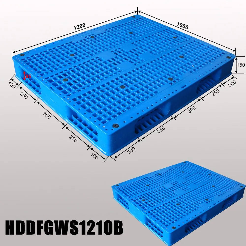 Heavy Duty Reusable Hdpe Made Double Face Grid Plastic Pallets For ...