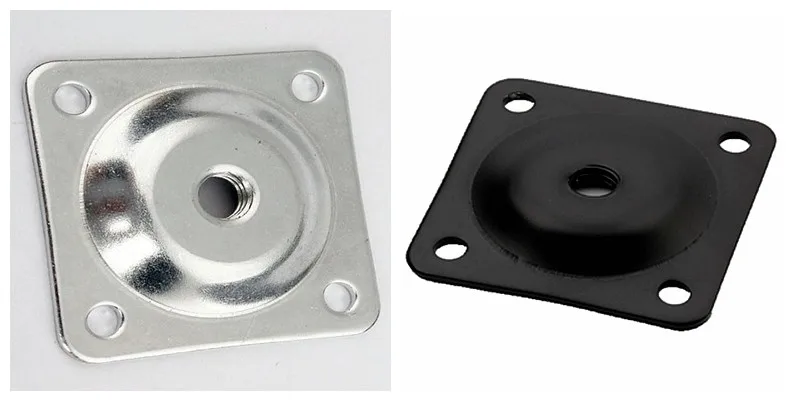 Furniture Hardware Heavy Duty Screw Mounting Plate M8 Or 5/16" Hanger ...