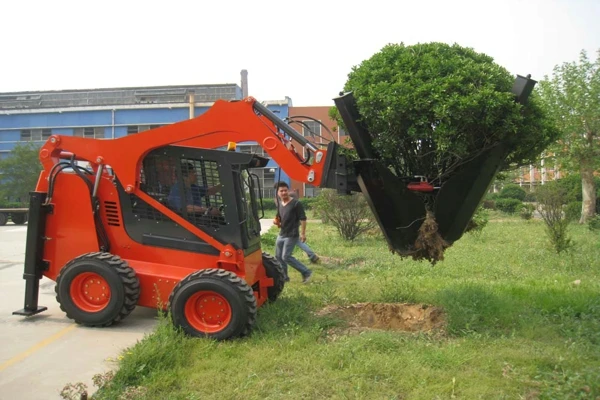 Skid Steer Attachment Tree Transplanting Tree Spade - WECAN
