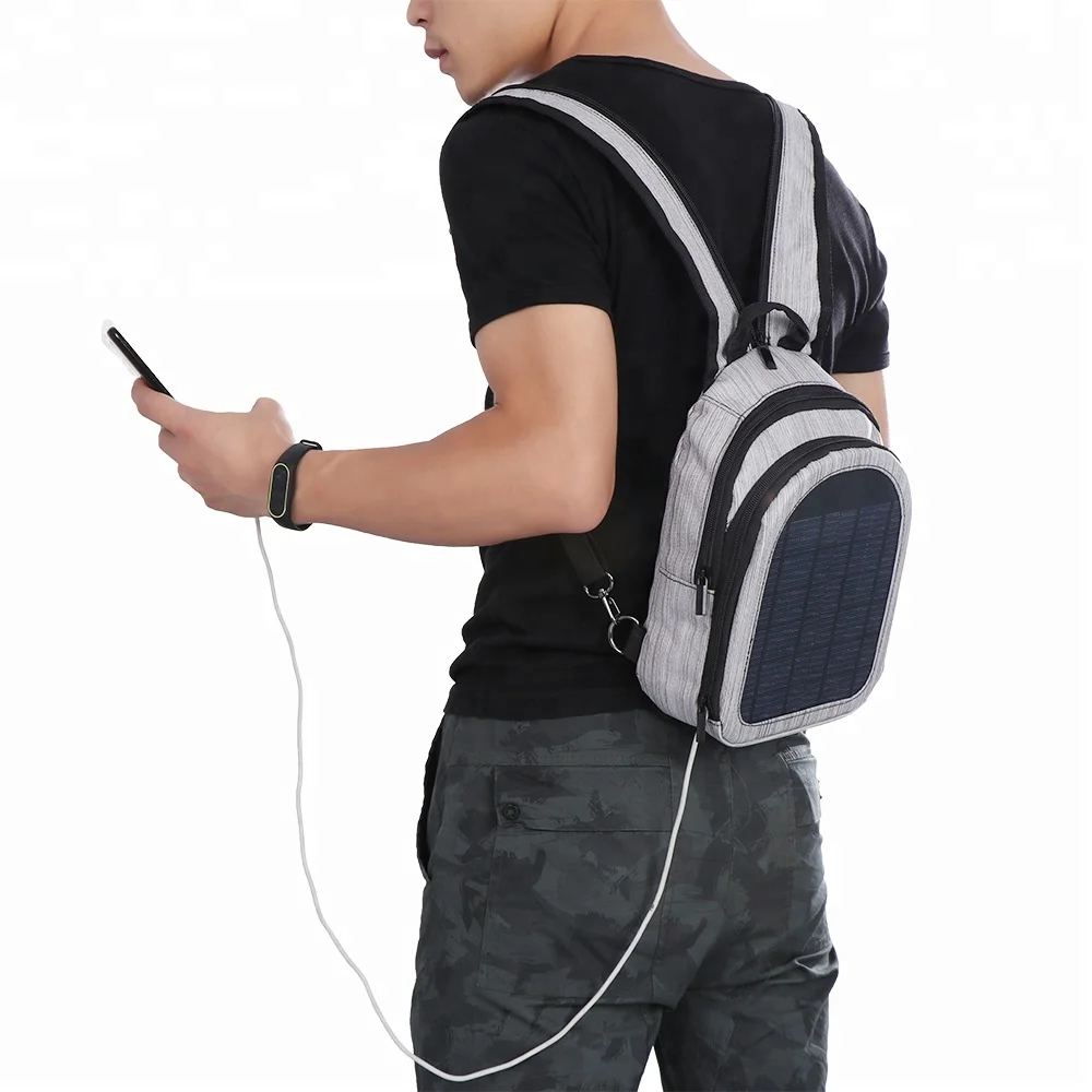 Custom New Design Power Supply Solar Panel Travel Nylon Bag Storage ...