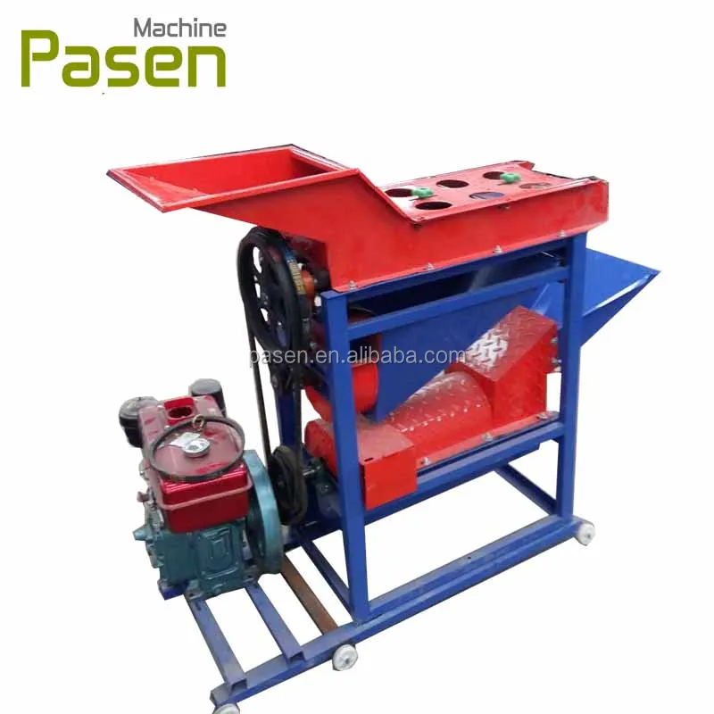 Large Production Electric Corn Dehusker Machine / Corn Peeling And ...