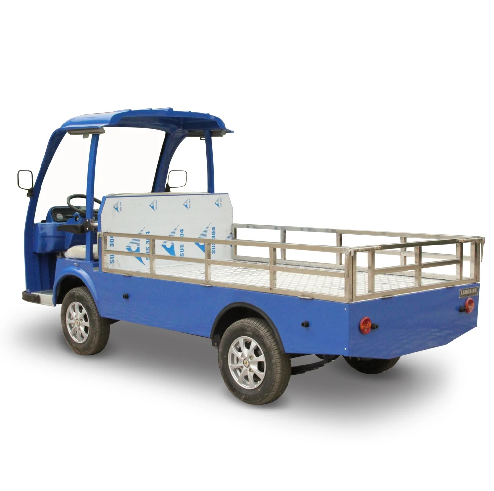 Short Distance Electric Freight Vehicle Cargo Transport Utility Truck ...
