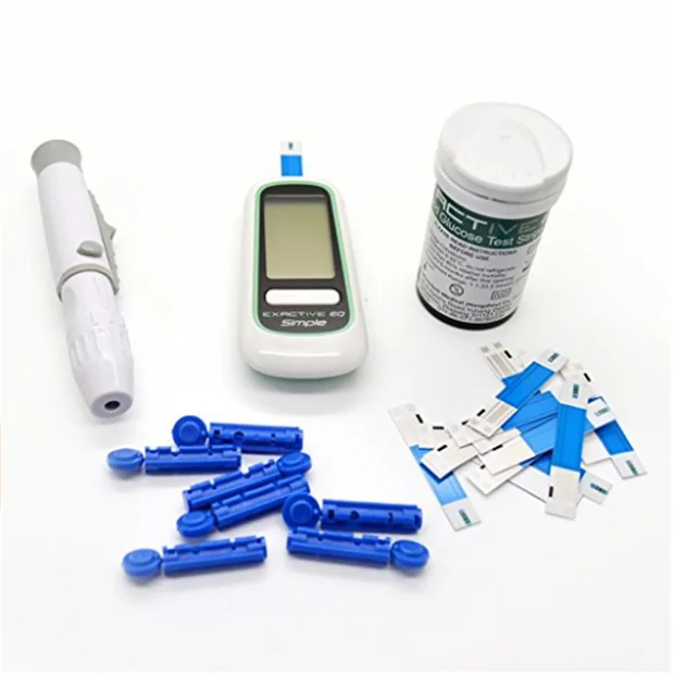 Medical Home Or Hospital Use Easy Digital Glucometer,Glucometer Strips ...