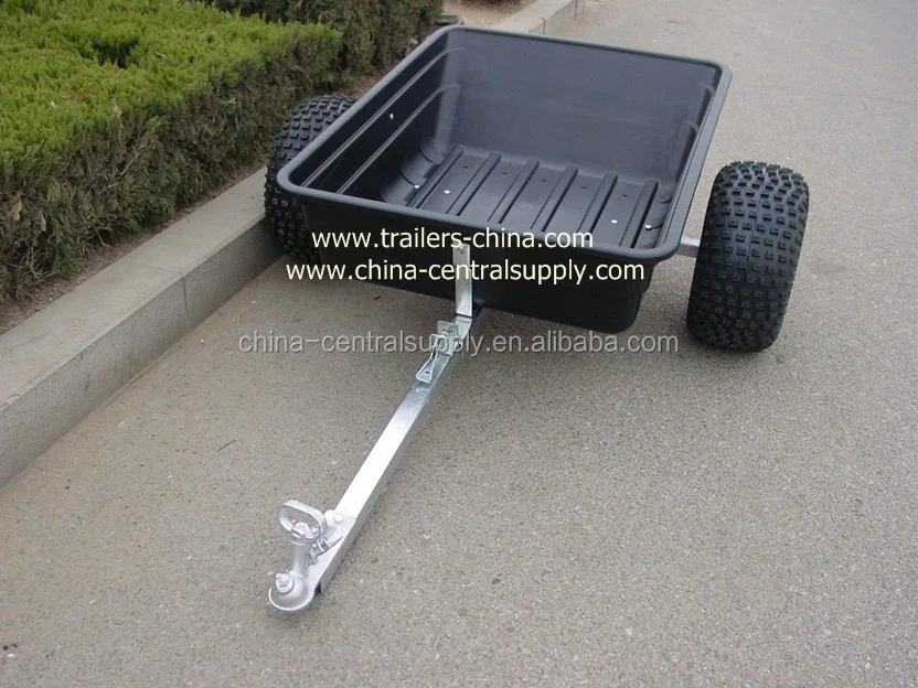 Small off Road ATV Plastic Trailer CT0091A - Durable & Versatile