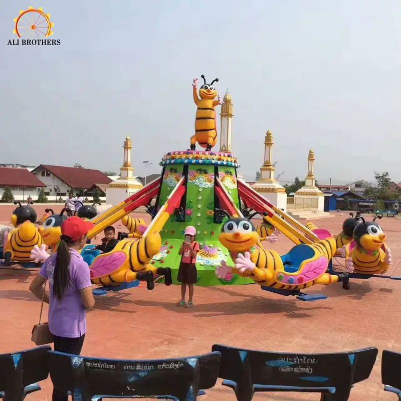 Rotary Bee Rides - Fun and Safety for Kids at Amusement Parks