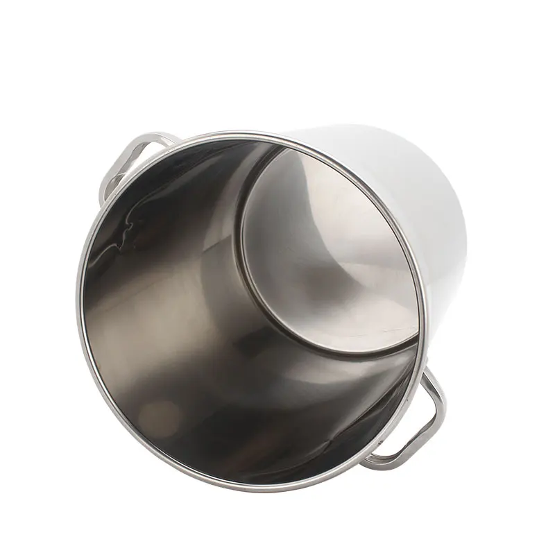 Large Commercial Metal Cooking Pots - Durable & Versatile