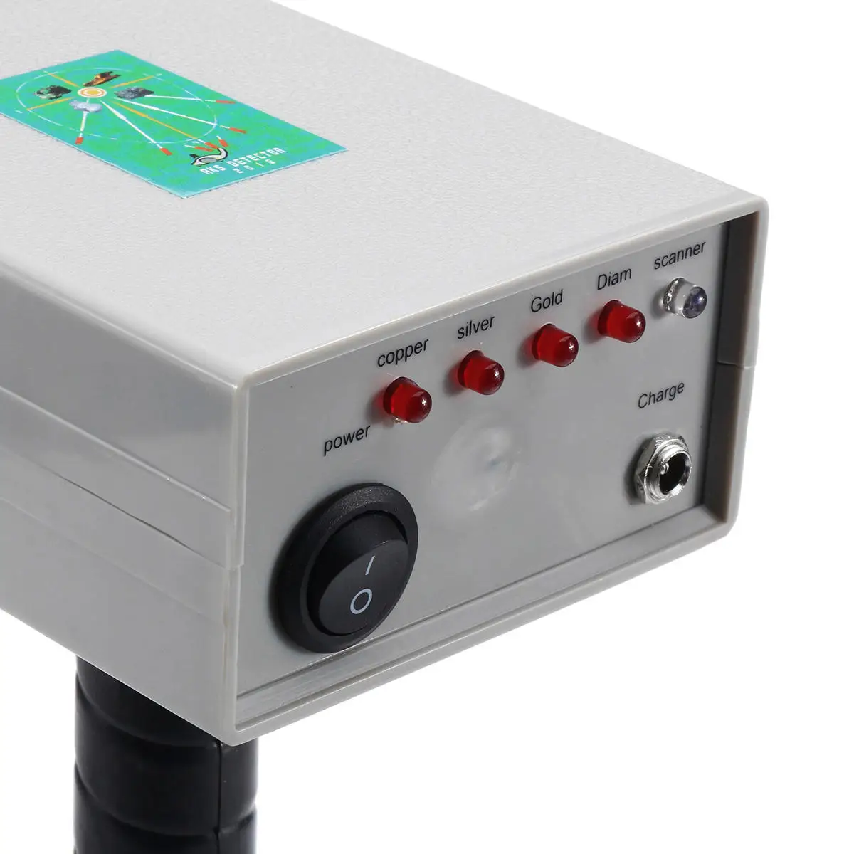 2019 AKS 3D Metal Detector - Advanced Underground Treasure Hunt