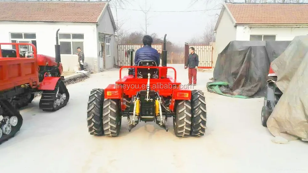 Four-wheel Drive Four Track Articulated Tractor - High Productivity