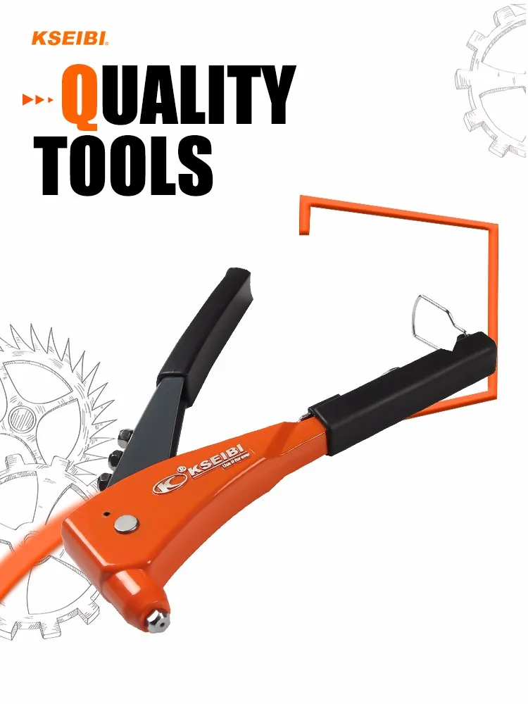 KSEIBI Auto Body Rivet Gun - High Quality Carbon Steel
