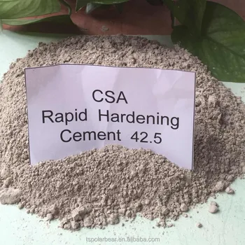 Rapid Hardening Cement 42.5 Csa Cement - Buy Surface Material Winter ...
