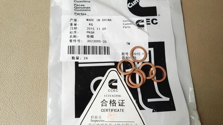 K19 KTA19康明斯发动机零件密封垫圈3023095| Alibaba.com