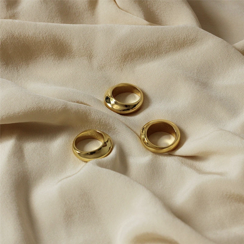 Shop Our Unique Chunky Ring Signature Simple Dome Ring