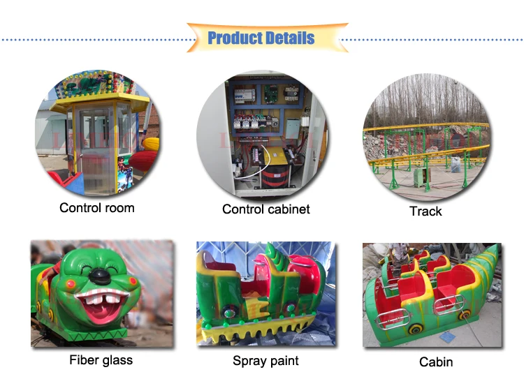 Worm Pulley Rides - Fruit Caterpillar Thrill for Kids