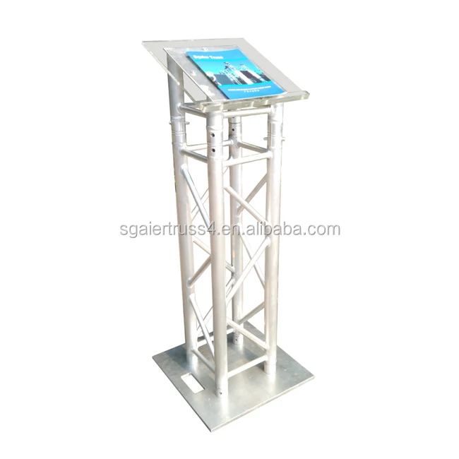 Modern Acrylic Podiums Metal Type Aluminum Truss Podium - Buy Truss ...