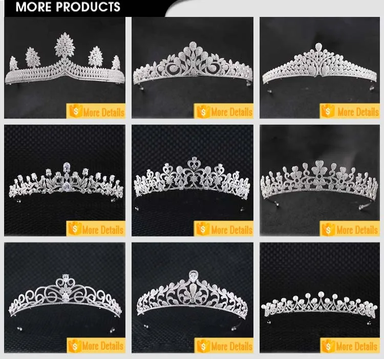 Tr15047 Wholesale Simple Diadem Hair Jewelry Custom Made Fashion Tiaras ...