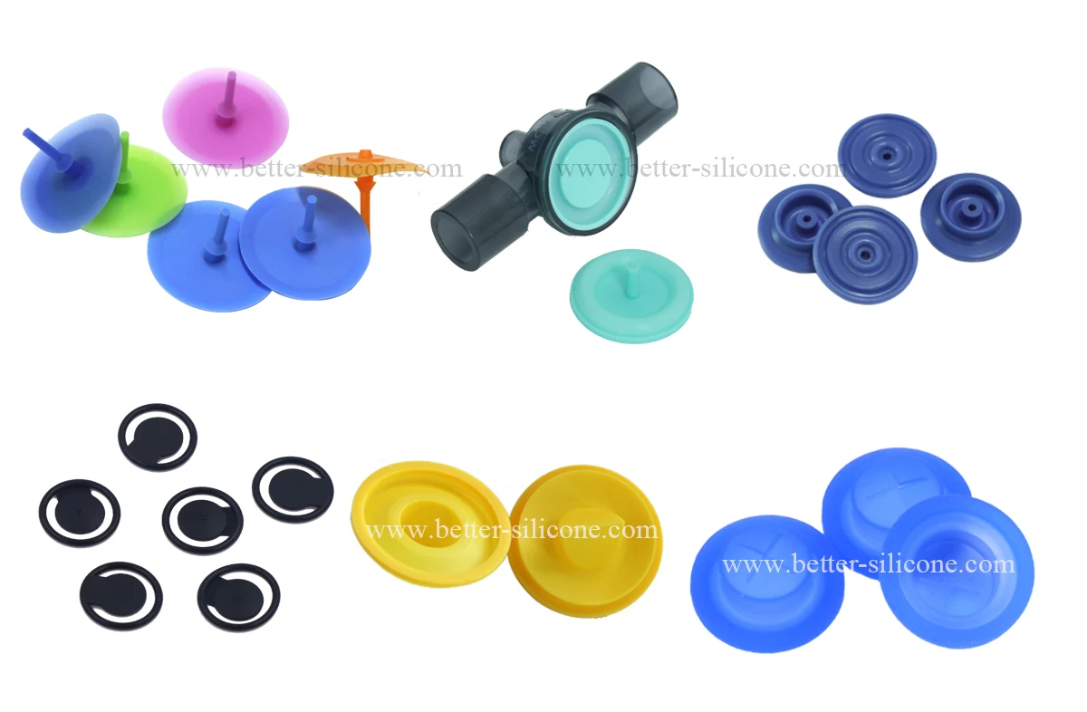 Custom Medical Grade One Way Silicone Rubber Check Valve