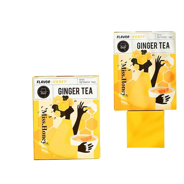 Low Price Retail Instant Honey Ginger Tea with Lemon Drink Powder by ...