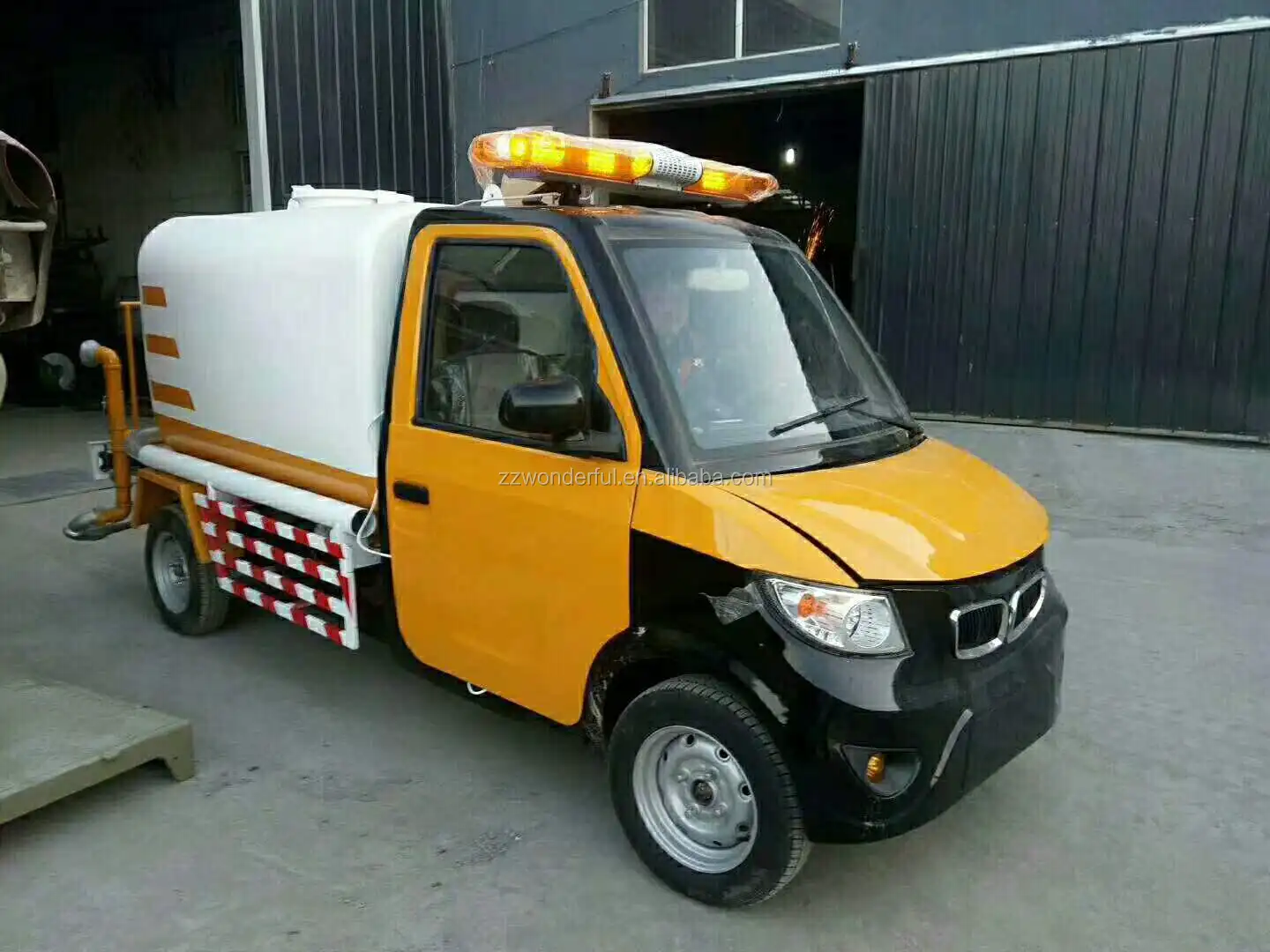 Small Electric Garbage Car Dump Truck With Battery Powered System - Buy ...