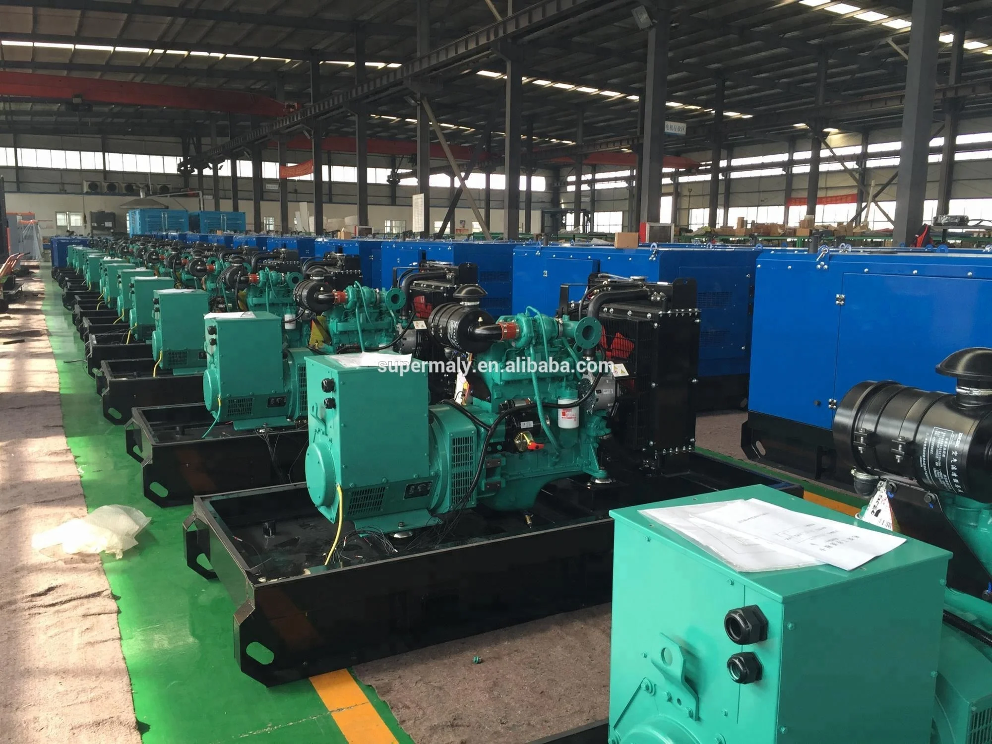 Hot! Ce Energy-saving Cummins Engine 1 Megawatt 1250kva Diesel ...