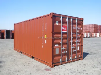 20ft Gp Csc Certificated 1496-1 Corten Steel Dry Cargo Shipping ...