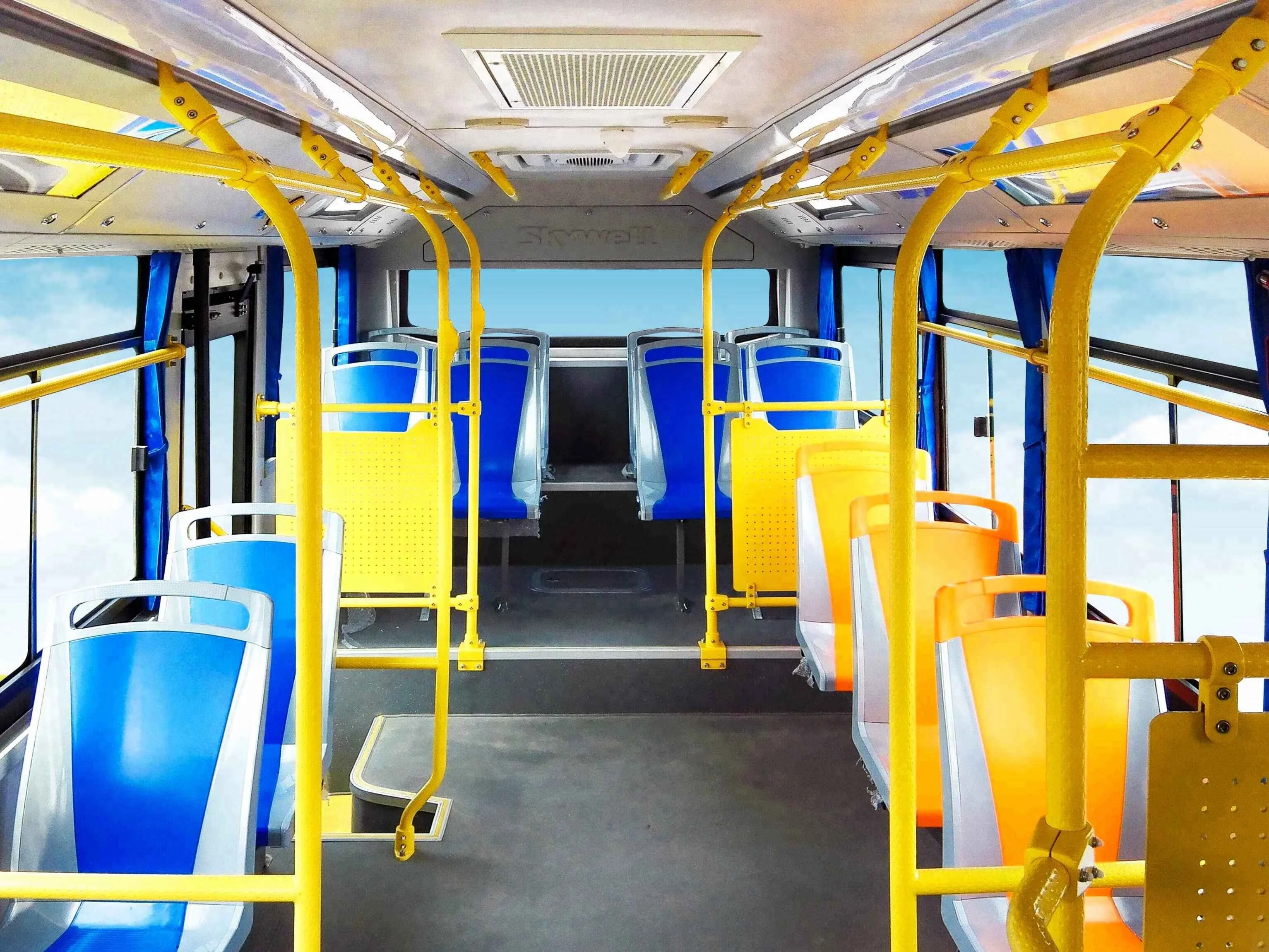 6M 15 Seats Low Floor Electric Bus for Sale - 220km Mileage