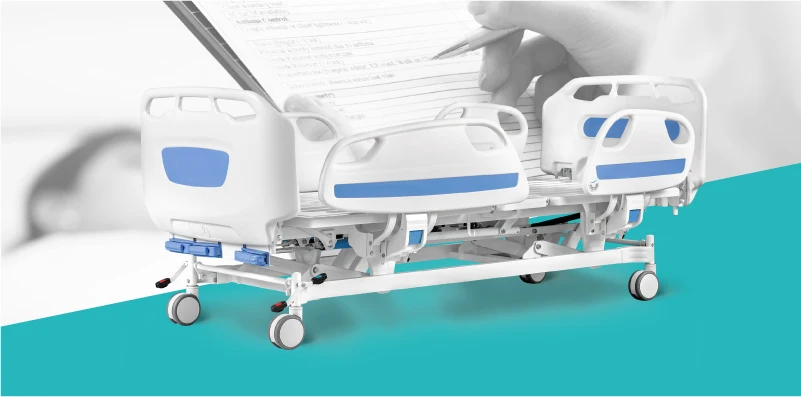 SK002-3MD Medical 3 Crank Manual Hospital Medical Bed_Saikang Medical ...