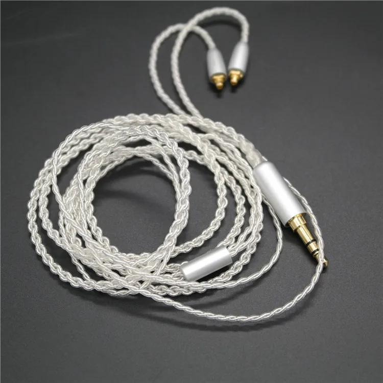 6N Silvered MMCX Replacement Earbud Cable for Shure/westone