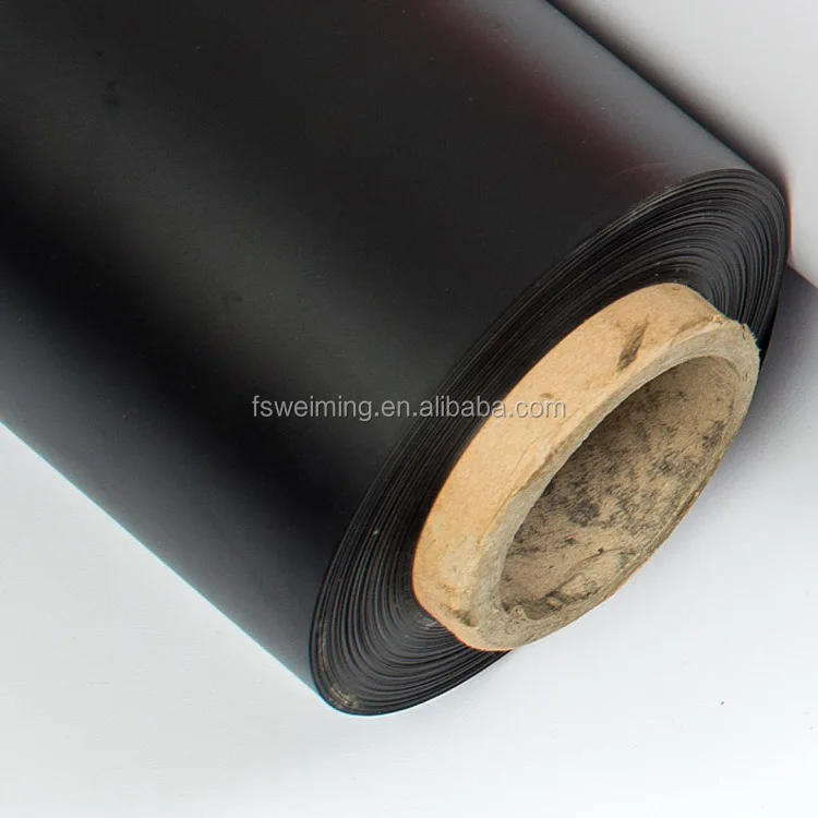 Customized PVC Film - Opaque Black Color for Multiple Uses