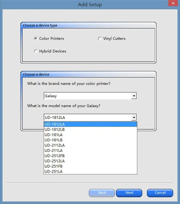 Photoprint 10 Rip Software for Galaxy Printer - Bojie