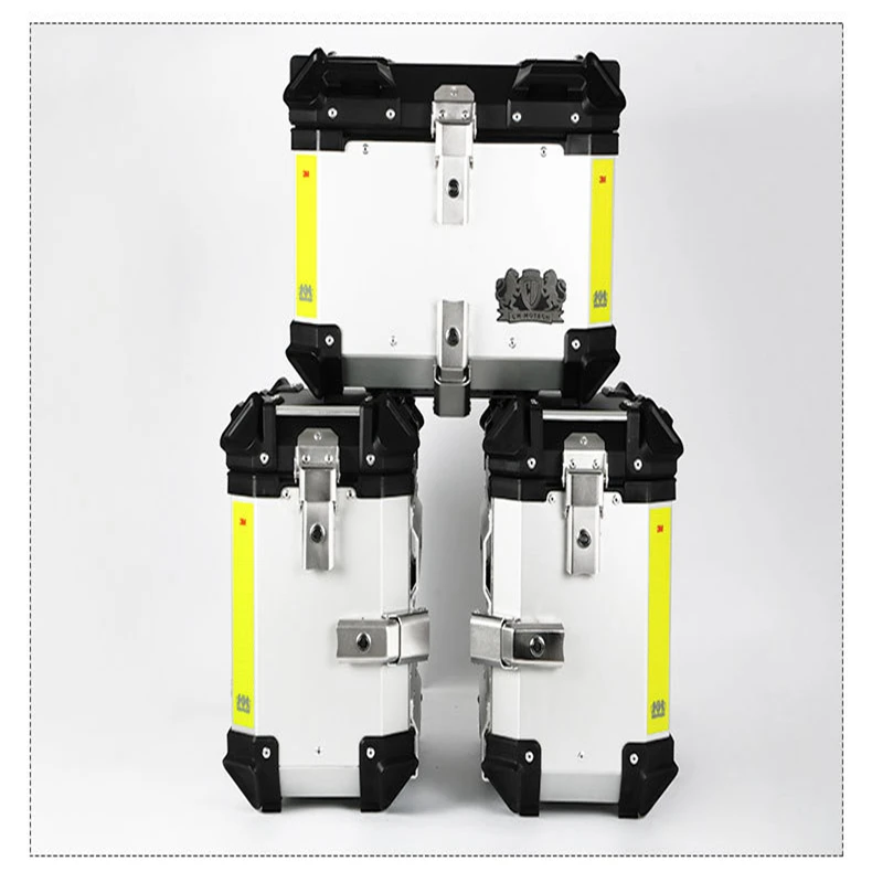 24 Motorcycle Box Aluminium Alloy Outback Monokey Trekker Cargo Tail ...