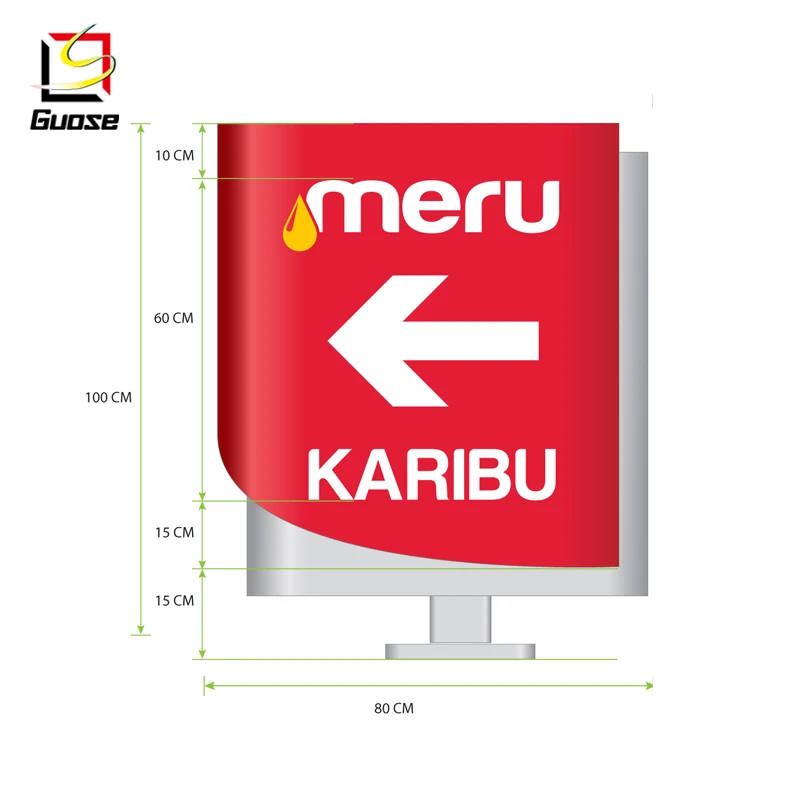Gas Station Equipment Signboard Advertising LED Display