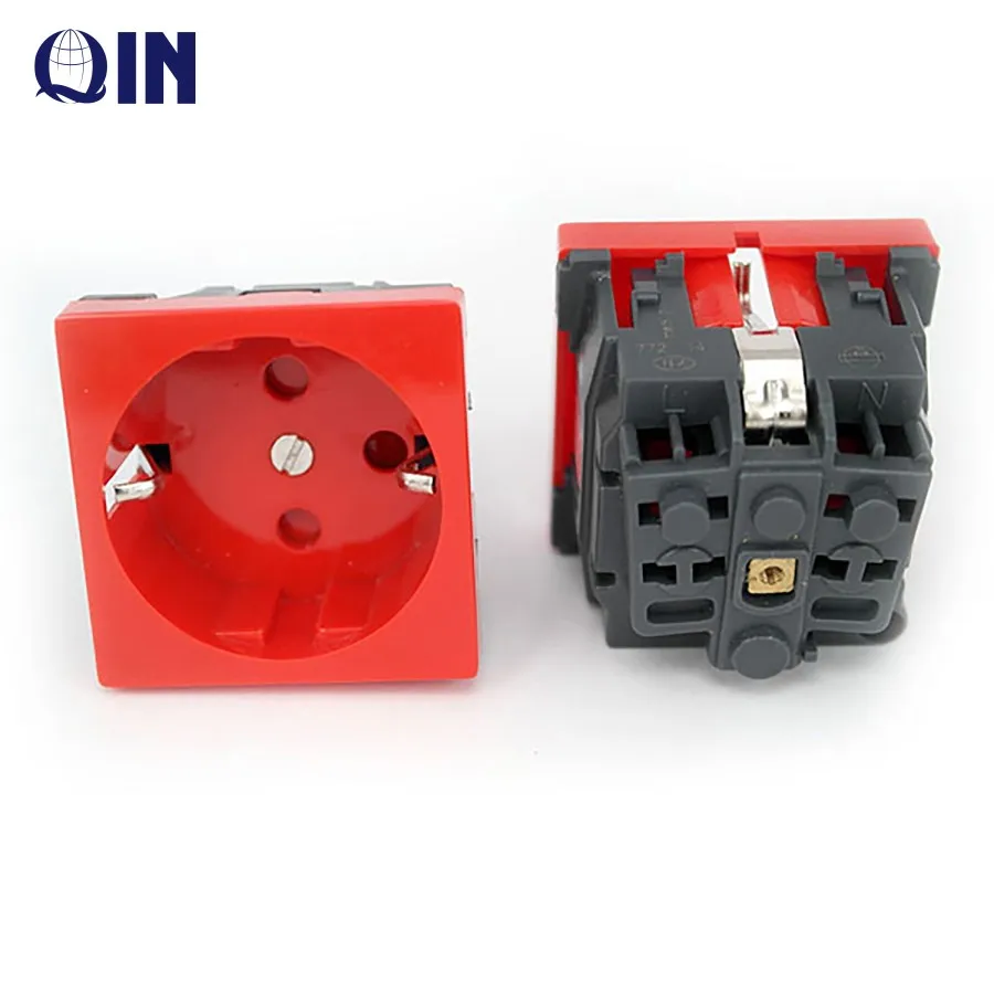 German Electrical Socket Plug 16a/250v 77214 Euro Power Socket ...