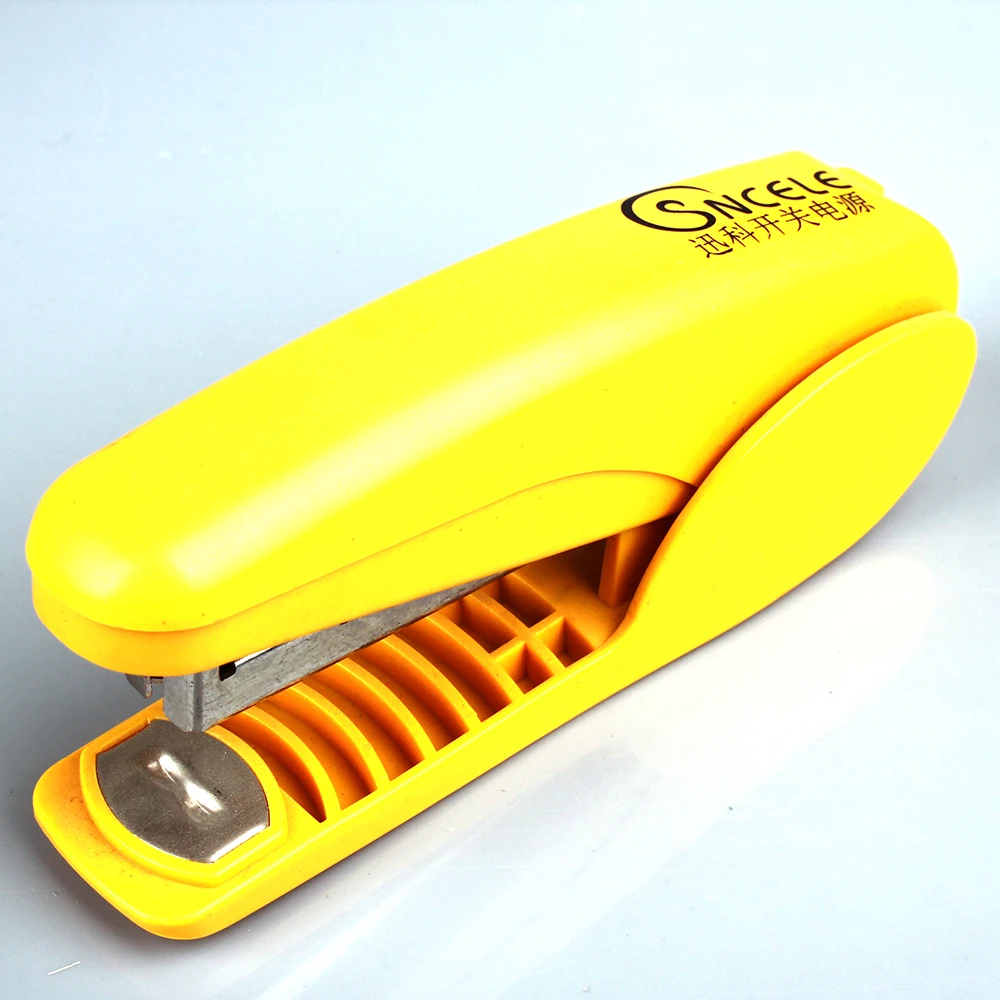 Small Unique Stapler Color Plastic Stapler With 10 - Pin Binding Device ...