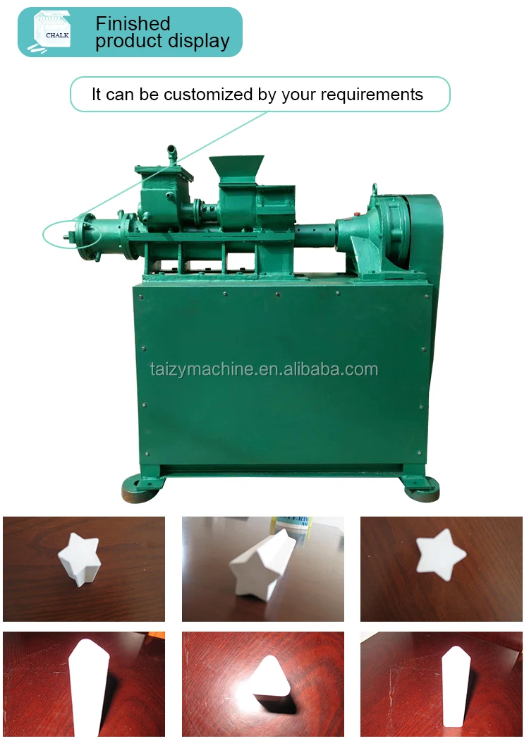 Calcium Carbonate Chalk Maker Machine Dustless Chalk Making Machine ...