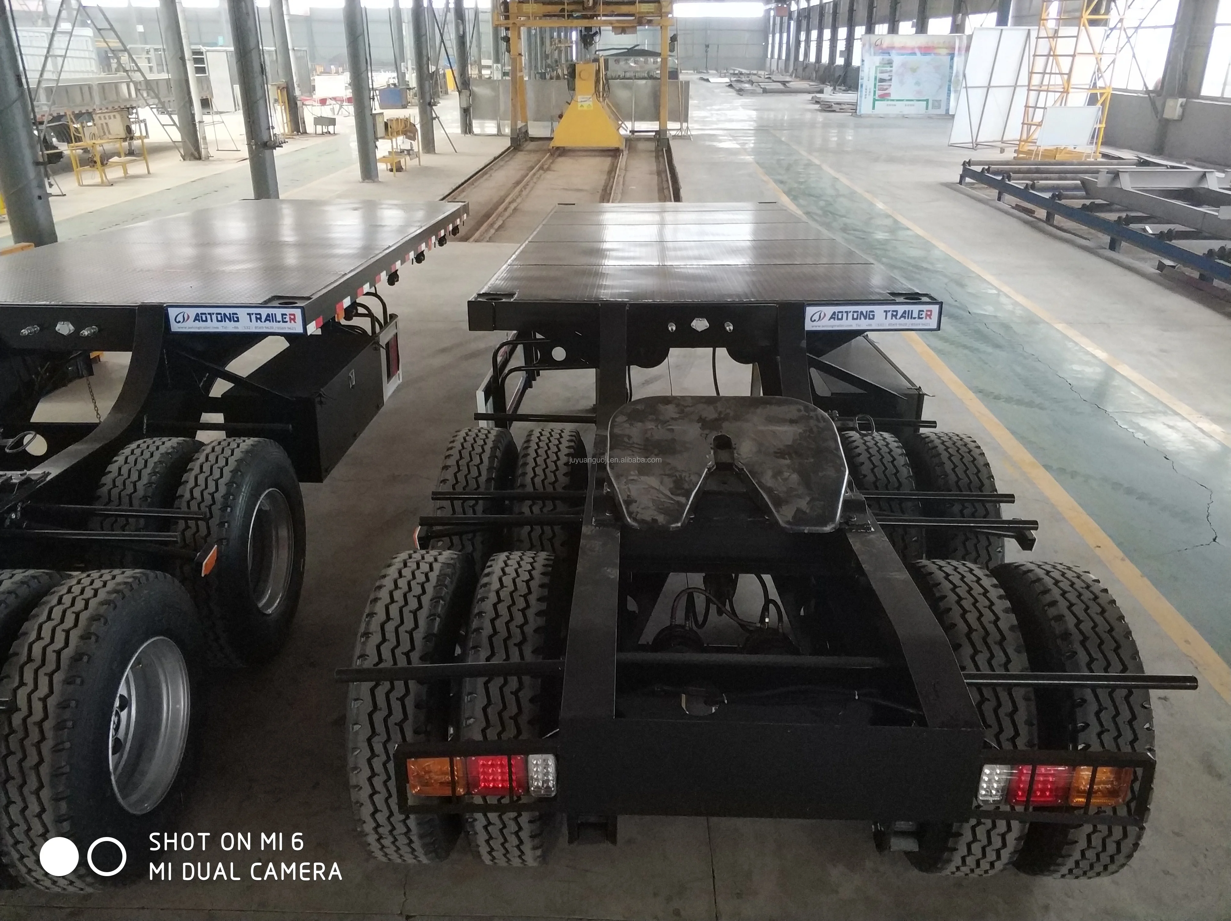 2 Axle 3 Axle Interlink Trailer - Superlink Flatbed Semi