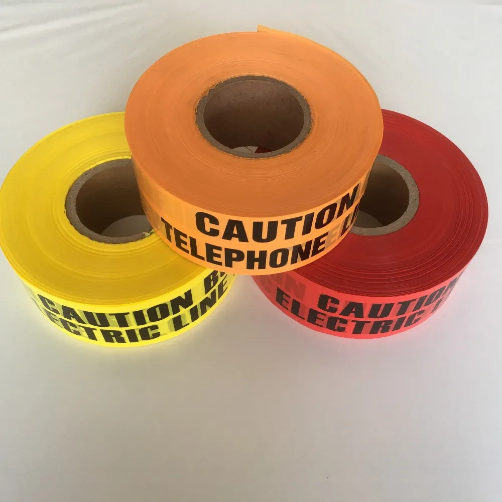 Underground Warning Tape - Electrical Marker Barrier Tape
