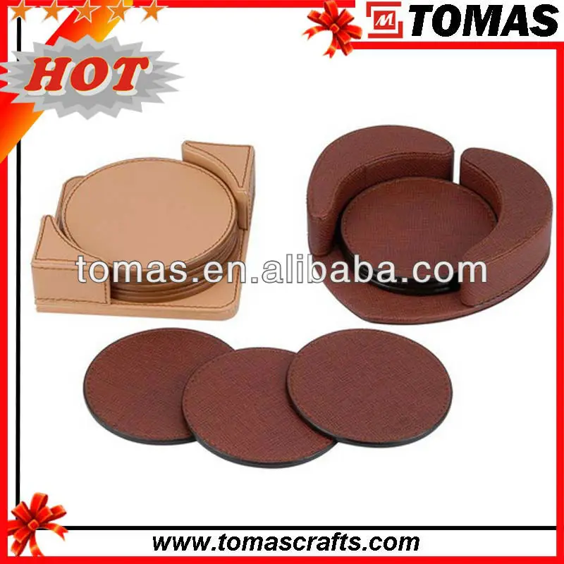 Leather Coaster Set / Leather Coaster - Buy Coaster Set,Leather Coaster ...