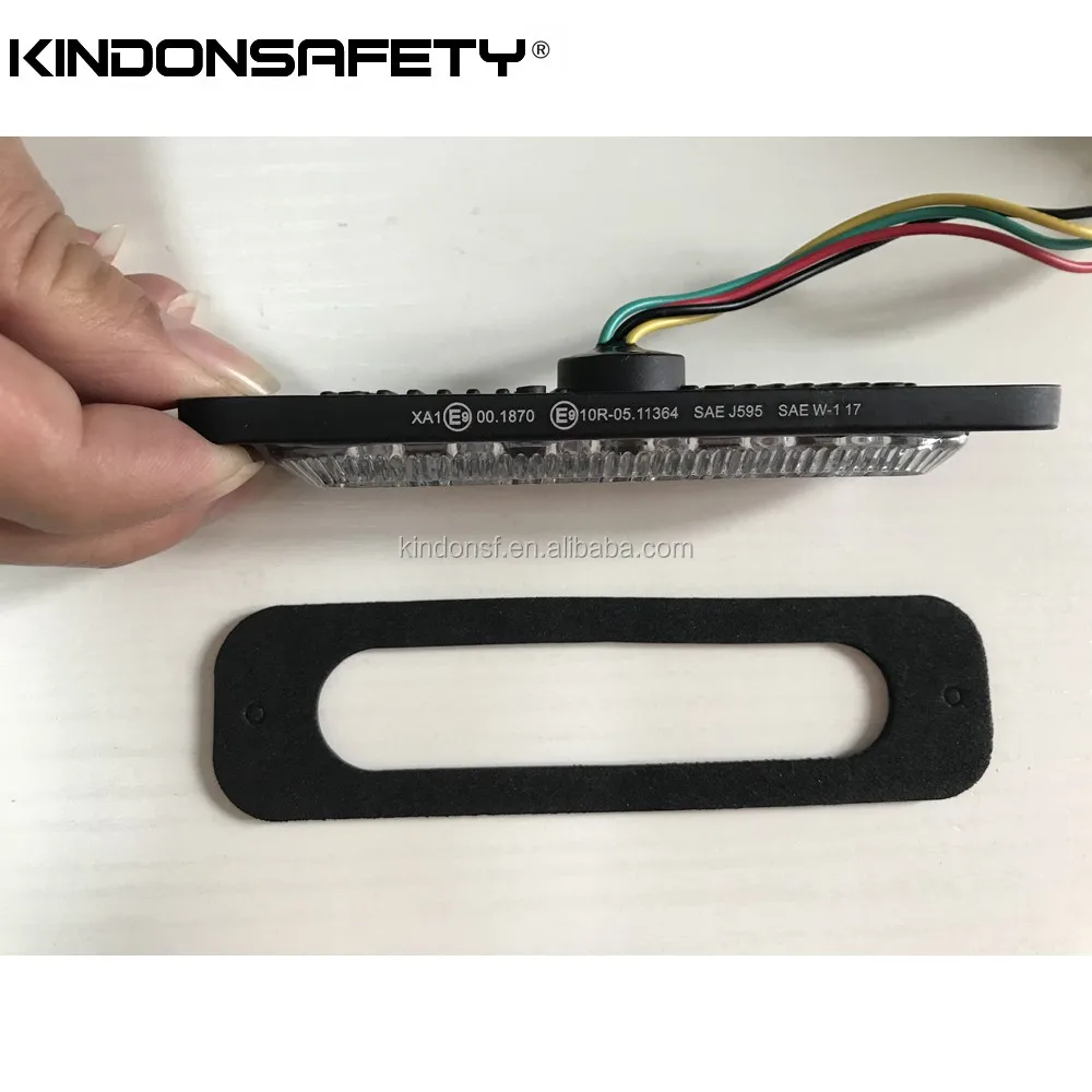 Ece R65 R10 Sae J595 Sae W-1 Approved Ultra Slim Red Blue Amber White ...