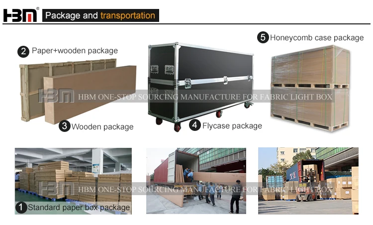 Easily Install Wall Mounted Aluminium Tension Textile Frameless Fabric ...