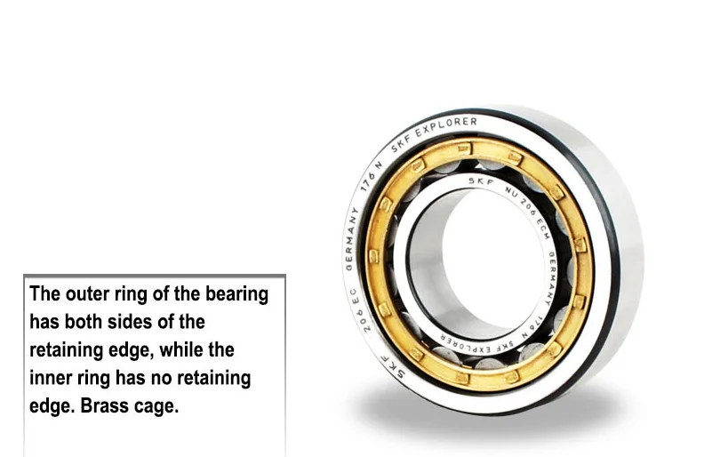 China Supply Nu319 Bearing Nu319ecp Nu319ecm C3 Skf Cylindrical Roller ...