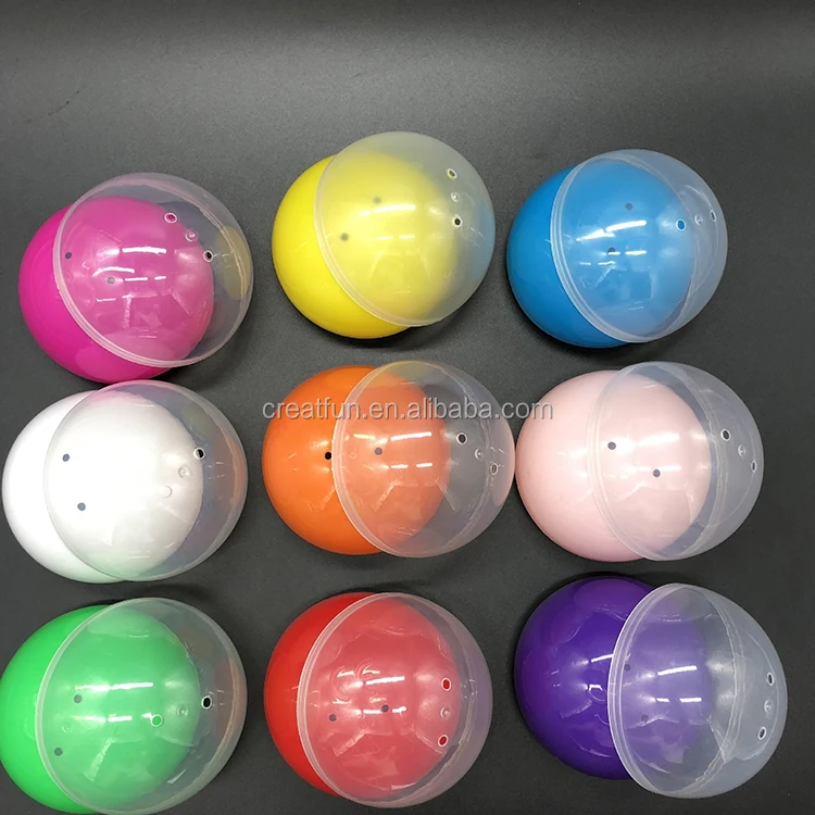 Twist Balls Surprise Egg 100mm Big Empty Toy Machine Plastic Ball ...