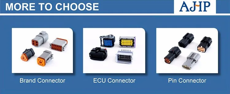 Pa66 Gf25 Automotive Plug Connectors,3 Pin Waterproof Terminal ...