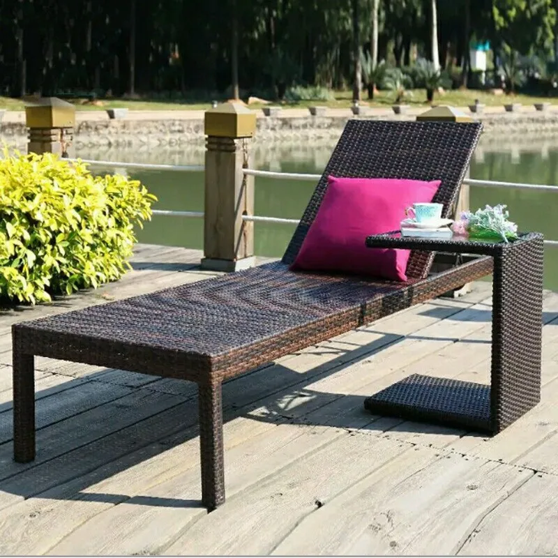 Outdoor Rattan Pool Loungers - Perfect for Resorts & Beaches