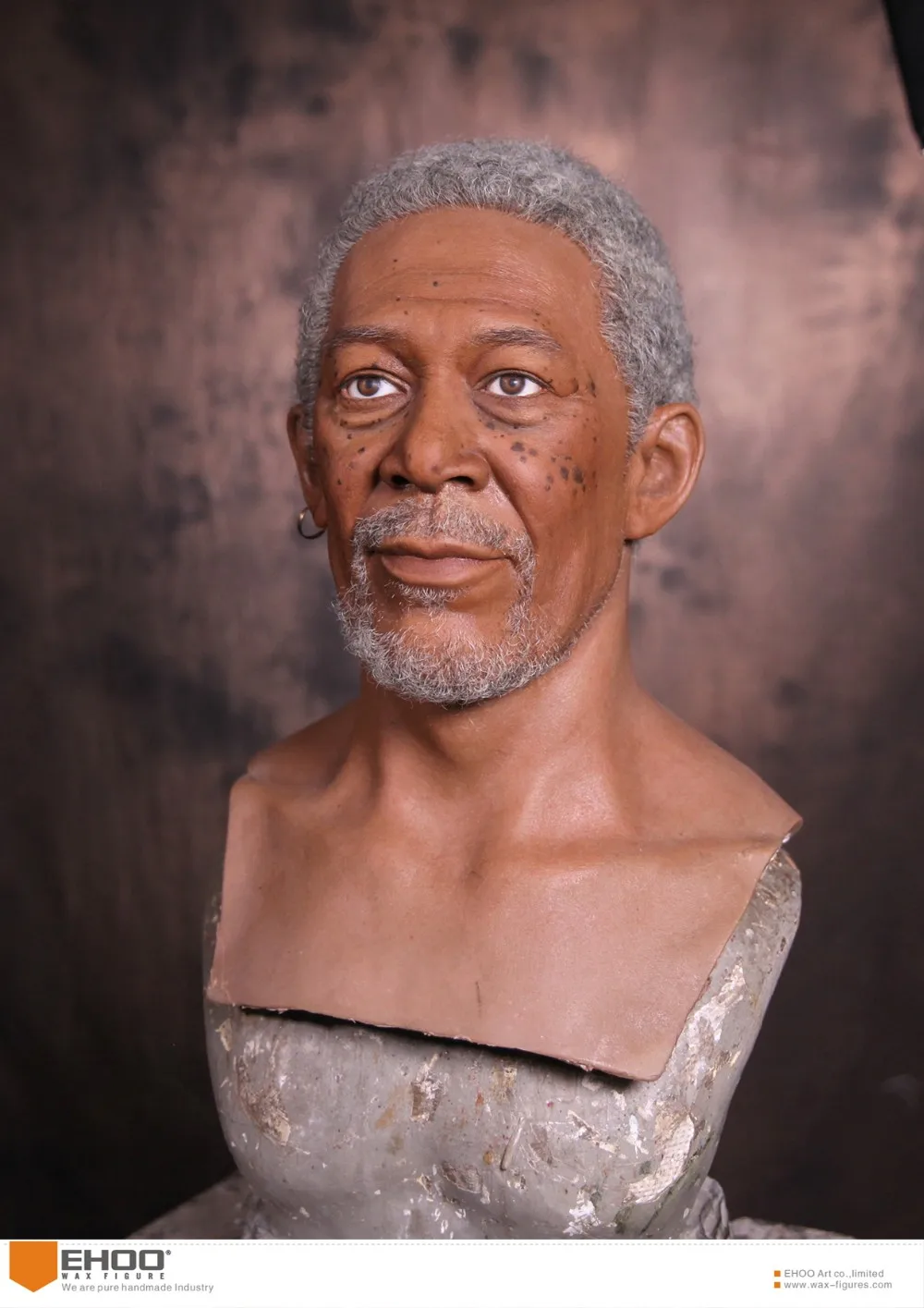 Realistic Custom Lifesize Silicone Wax Figures For Sale Morgan Freeman ...