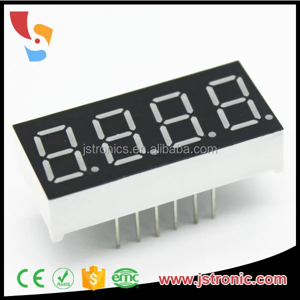 Jstronic FND 7-Segment 3641AS 3461BS 0.36 Inch 4 Digit LED Display