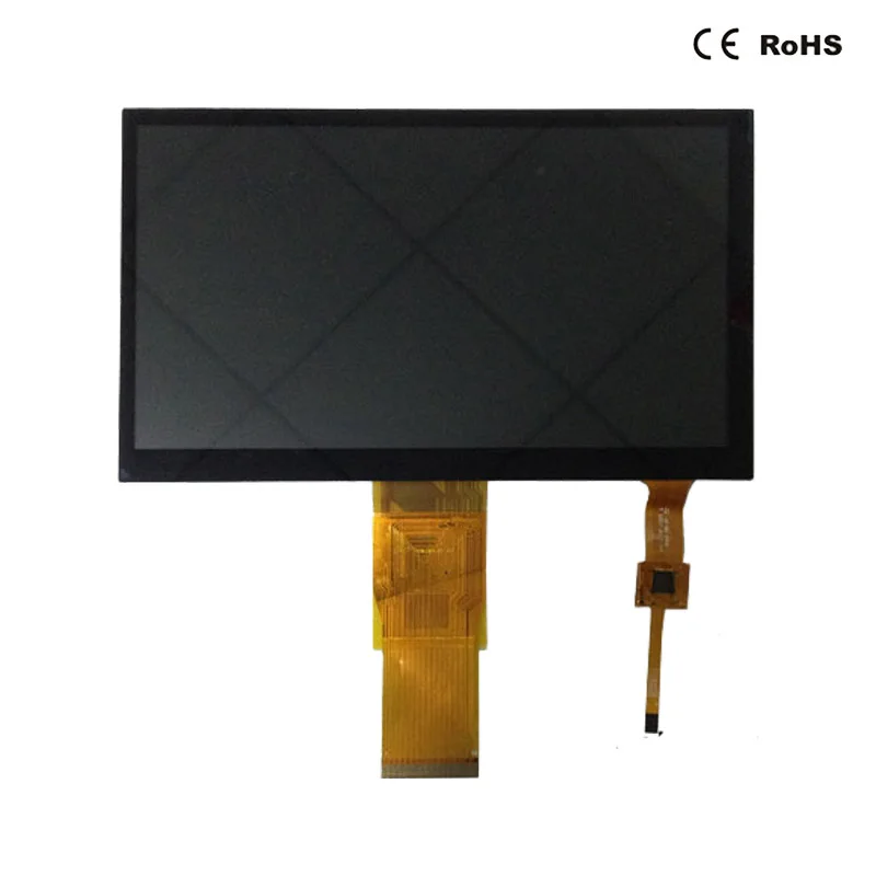 7 Inch Ips Lcd 1024*600 With Capacitive Touch Tft Lcd Display - Buy 7 ...