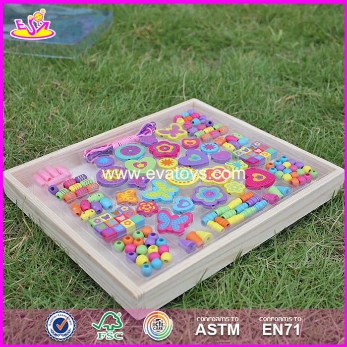 New Design Educational Wooden Threading Toys For Toddlers W11e059 - Buy ...