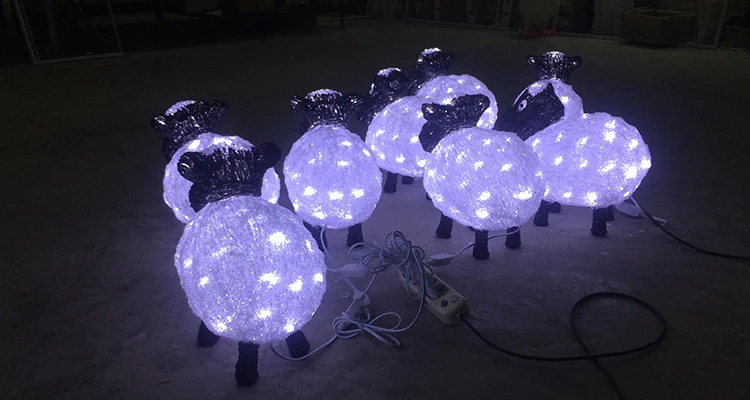 2024 Outdoor Christmas LED Sheep Night Light Decoration - OEM